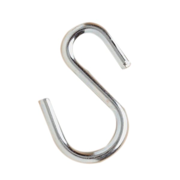 Darling Food Service Heavy Duty Nickel Plated Steel Wire S-Hook ...