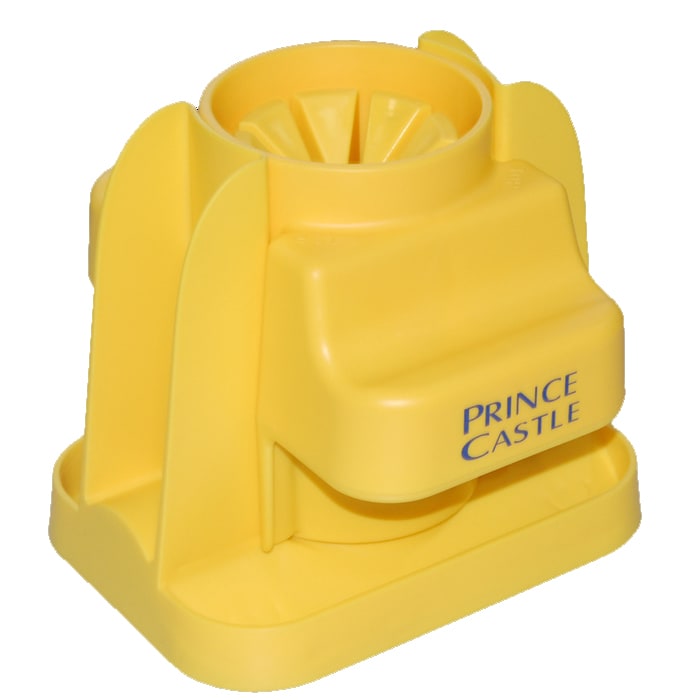 Prince Castle CW-6 Yellow Citrus Saber 8-Section Fruit Wedger | Wasserstrom
