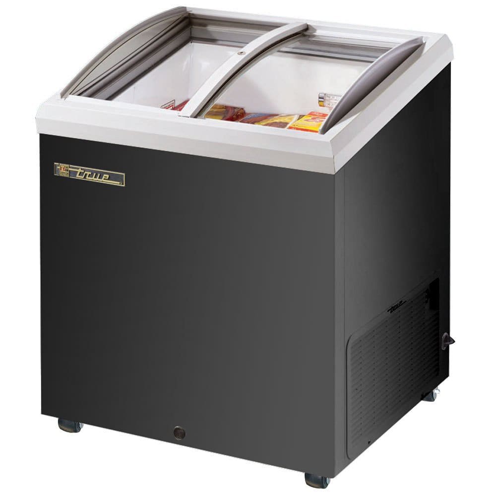 True® TFM-29AL Horizontal 6.3 Cu Ft Freezer With Angled Lid | Wasserstrom
