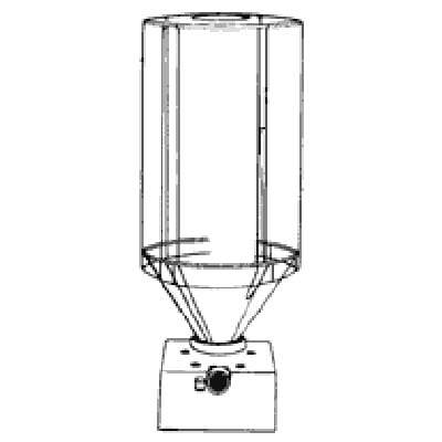 Edhard F-5007 Single Donut / Pastry Filler Unit | Wasserstrom