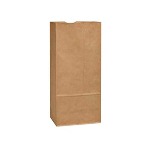 AJM Packaging GB02NP5C 2 lb. Kraft Paper Grocery Bag - 500 / CS ...