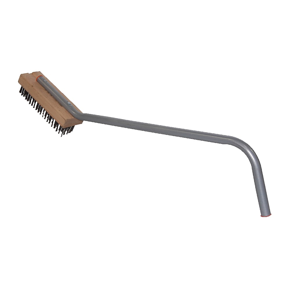 Prince Castle CM Medium Grill Char-Brush with Handle | Wasserstrom