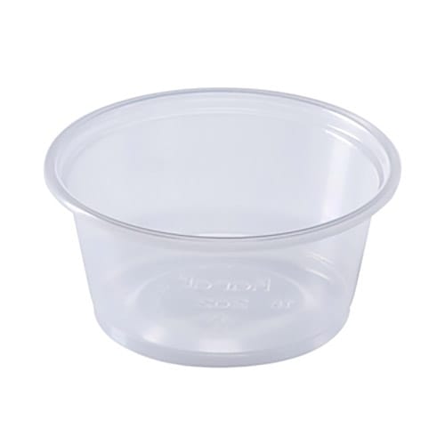 Darling Food Service Clear 2 Oz. Polypropylene Portion Cup - 2500 / CS ...