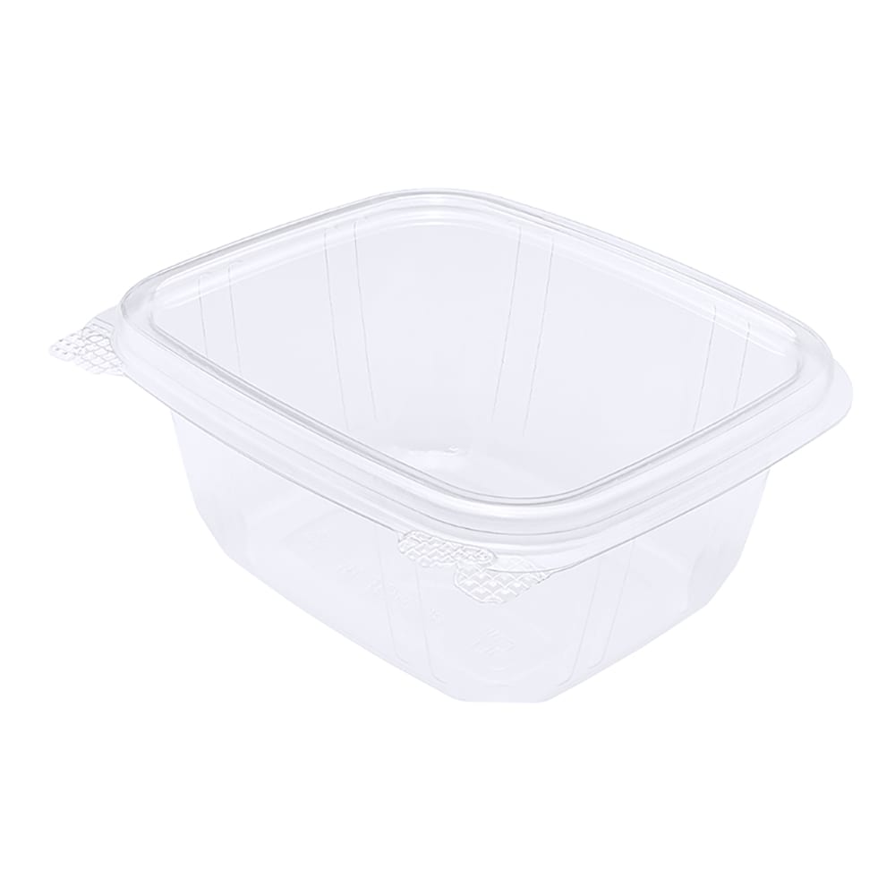 Darling Food Service Clear Hinged 16 Ounce Deli Container - 200 / CS ...