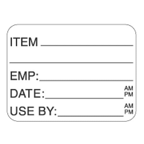 DayDots 10228-00-11 SupeRemovable 1-1/2" x 1" USE BY Label - 1000 / RL ...