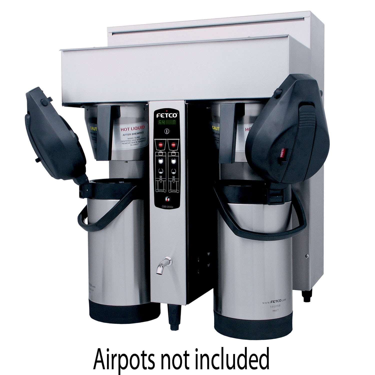 Fetco® CBS-2032E Automatic .5 gal Twin Coffee Brewer | Wasserstrom