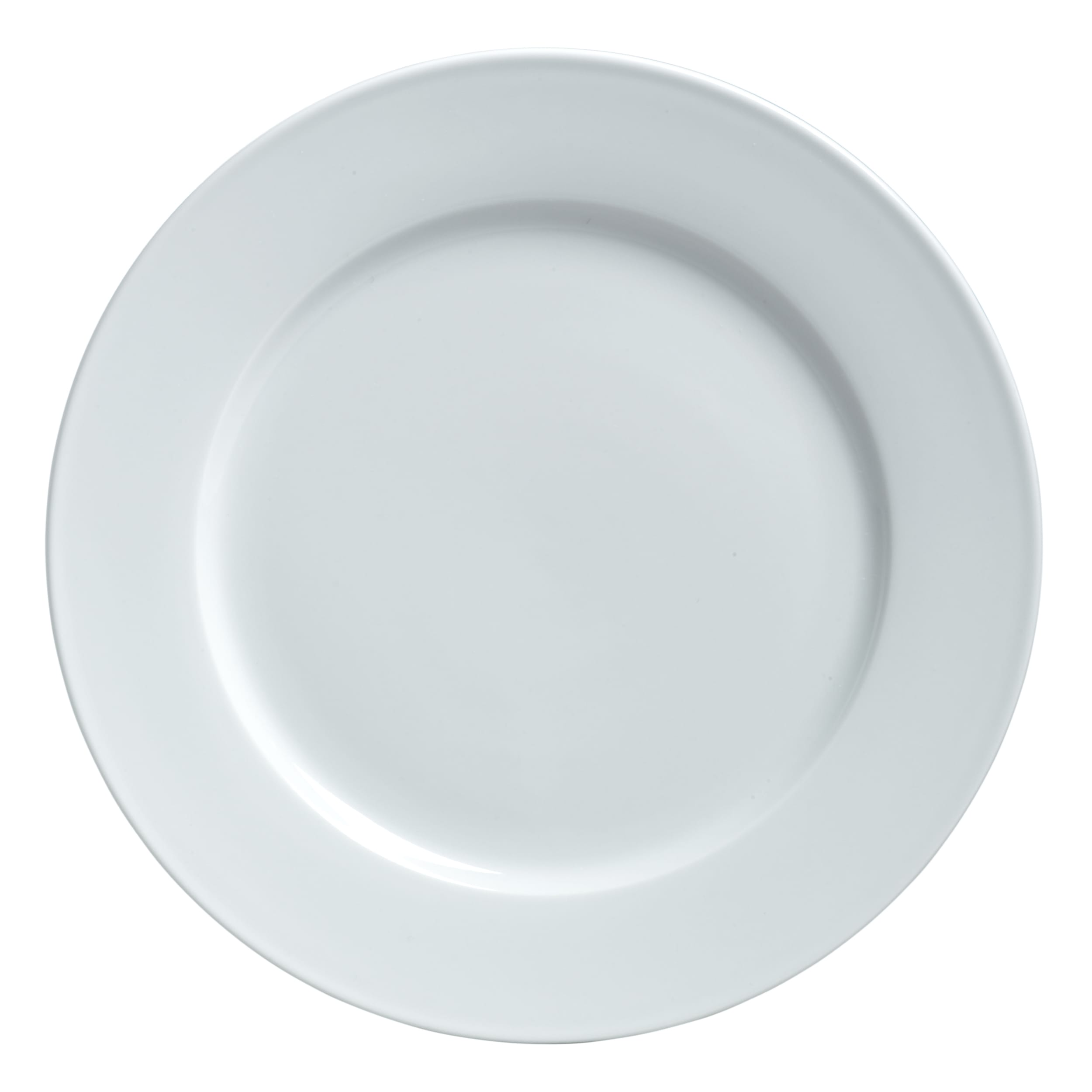 Varick 6900E505 Classic Cafe Porcelain 8" Plate - 12 / CS | Wasserstrom