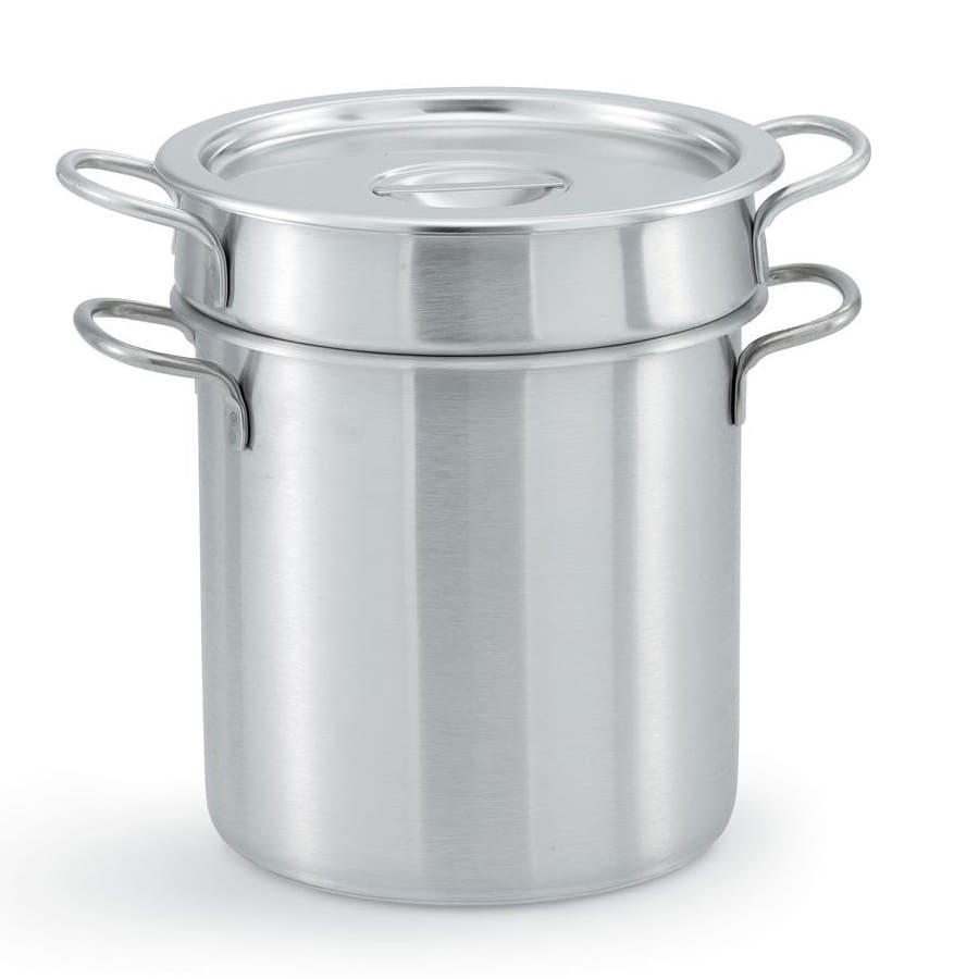 Vollrath® 77070 Stainless Steel 7 Quart Double Boiler Set | Wasserstrom