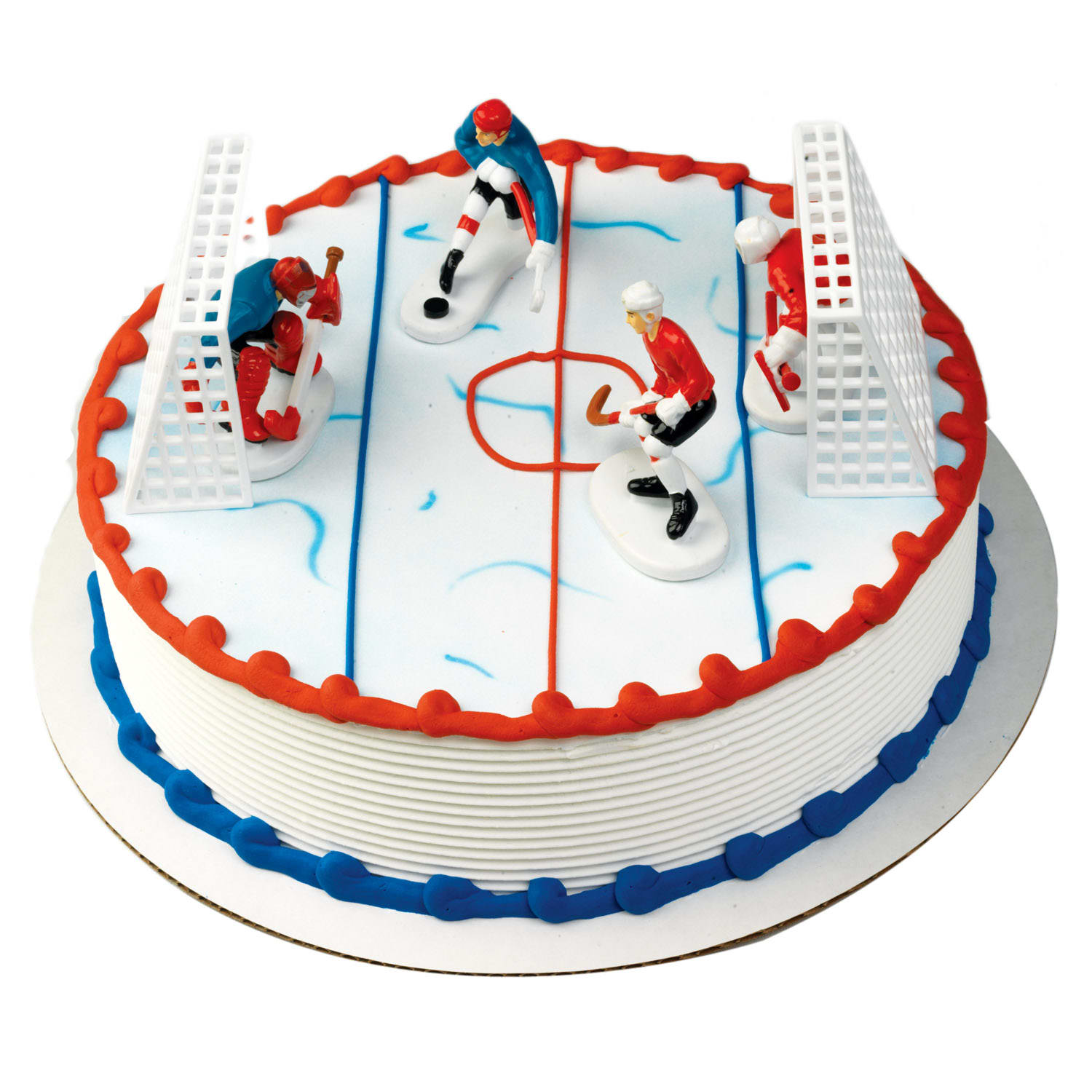 DecoPac® 39184 Hockey Cake Kit - 6 / BX | Wasserstrom