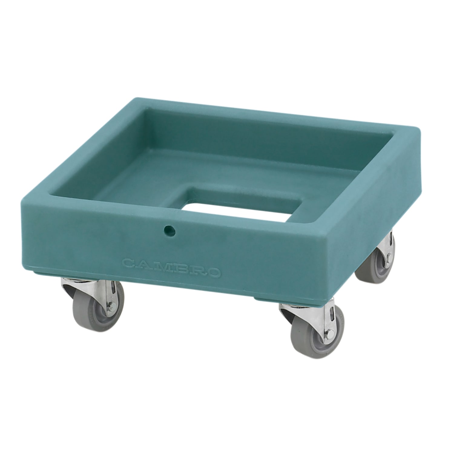 Cambro CD1313401 Slate Blue Camdollies Dolly for Square Milk Crates ...