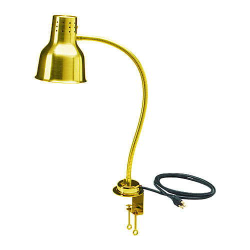Carlisle® HL8185GC00 FlexiGlow Gold Heat Lamp with Clamp | Wasserstrom
