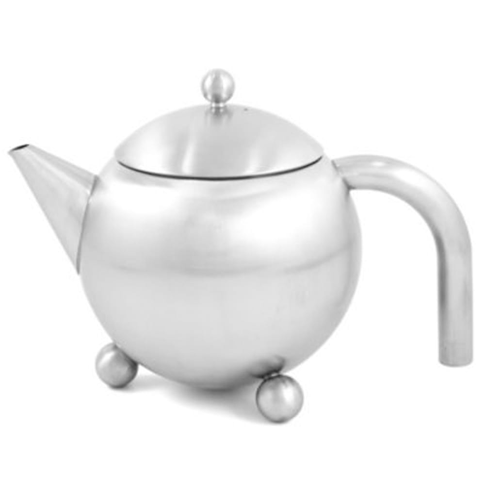 Metropolitan Tea 1391-SML Stainless Steel Henley 14 Oz Teapot | Wasserstrom