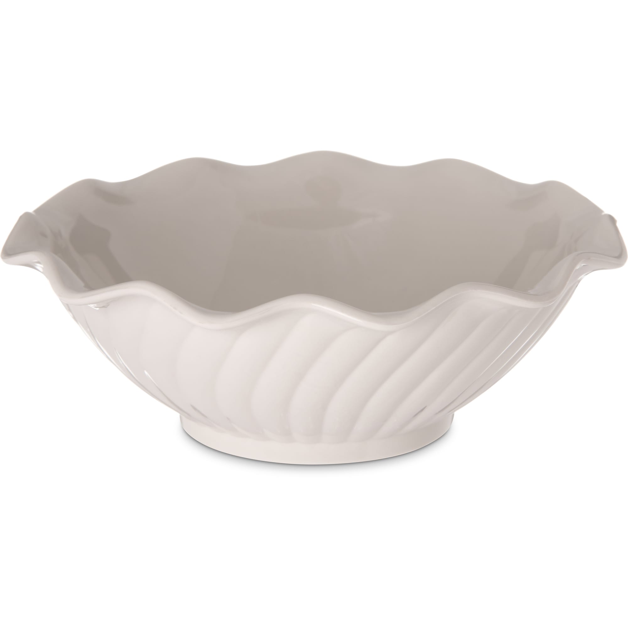Carlisle® 453142 5 Oz. Bone Tulip Berry Dish - 24 / CS | Wasserstrom