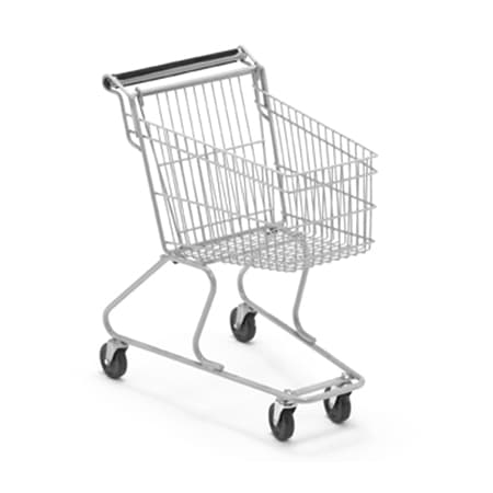 Technibilt / Cari-All Gray Child Shopping Cart | Wasserstrom