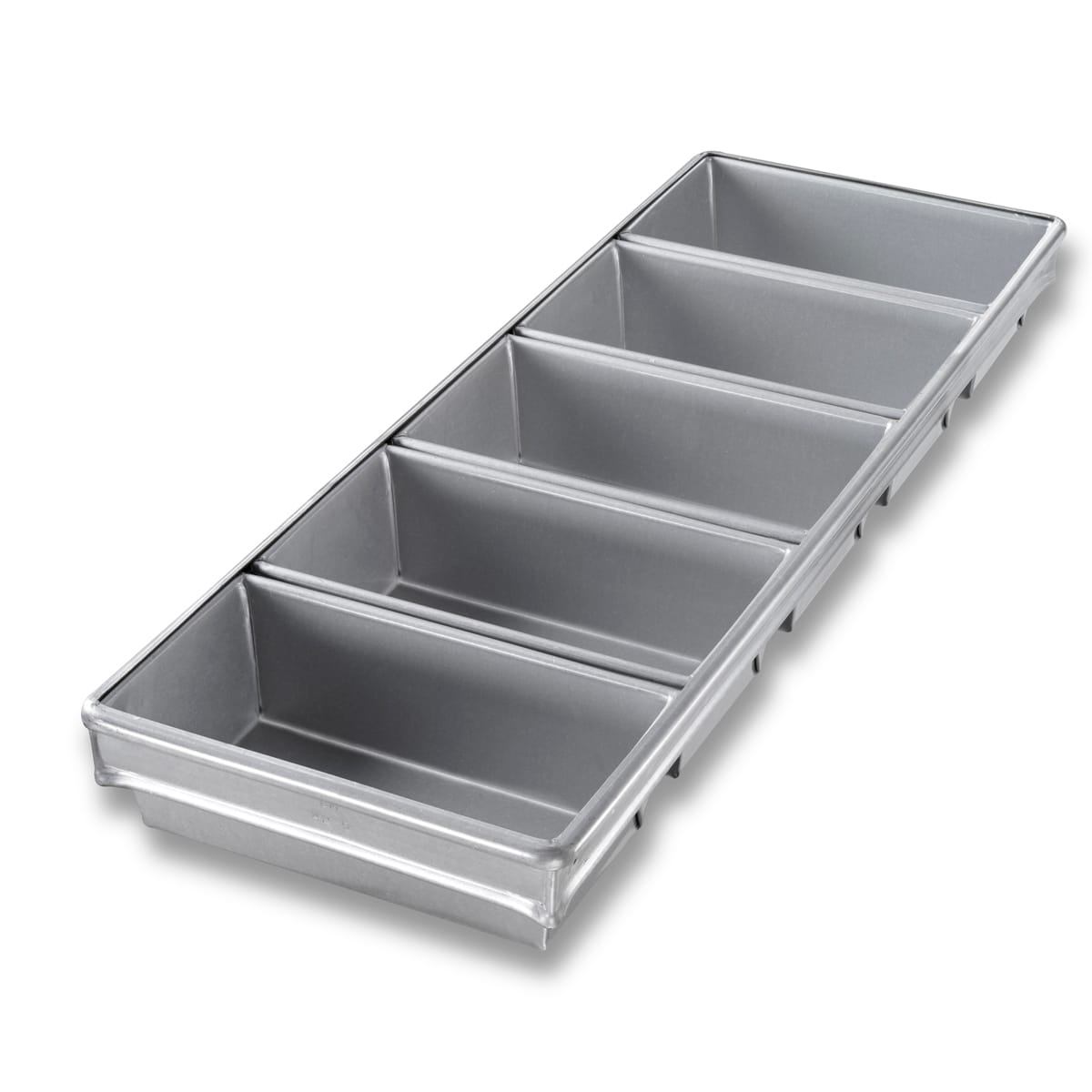 Chicago Metallic 44255 Glazed 5-Strap Open Top Bread Pan | Wasserstrom
