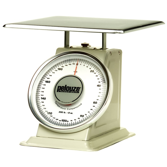 Rubbermaid® FG10200 Heavy Duty 200 lb Receiving Scale | Wasserstrom