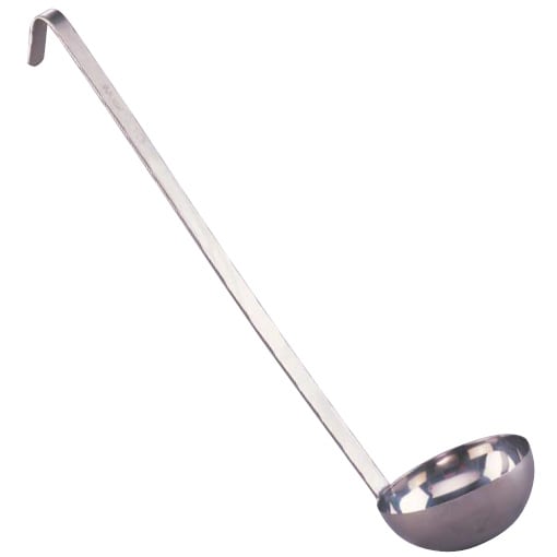 Allied Metal Spinning LDT8 8 Oz. Stainless Steel Ladle | Wasserstrom