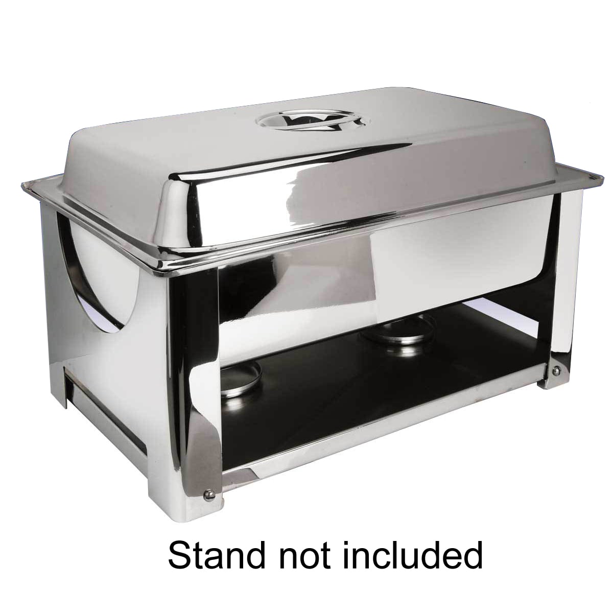 Eastern Tabletop 8 Qt. S/S Rectangular Collapsible Chafer | Wasserstrom