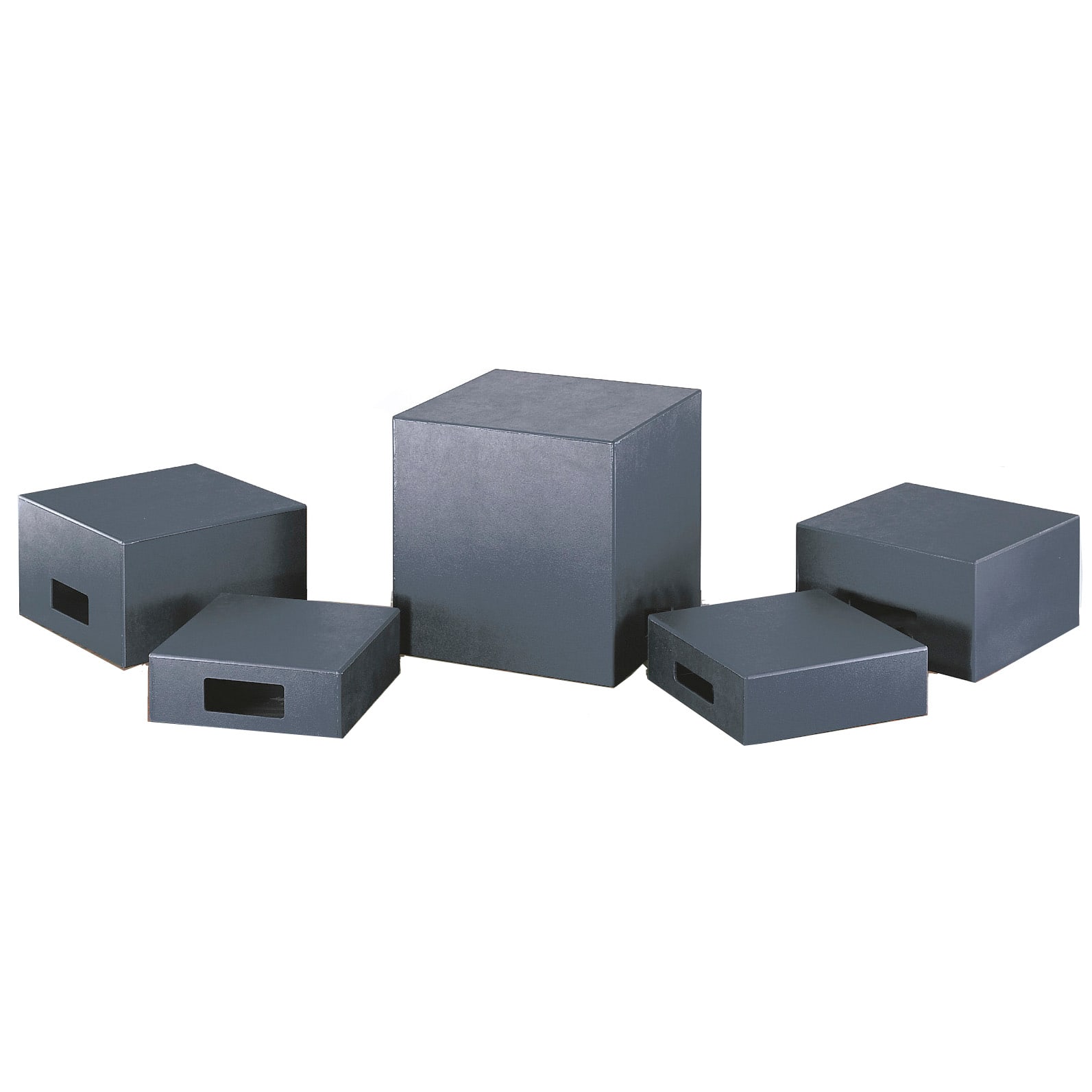 Cal-Mil 131 Set of 5 Self Contained Display Riser Systems | Wasserstrom