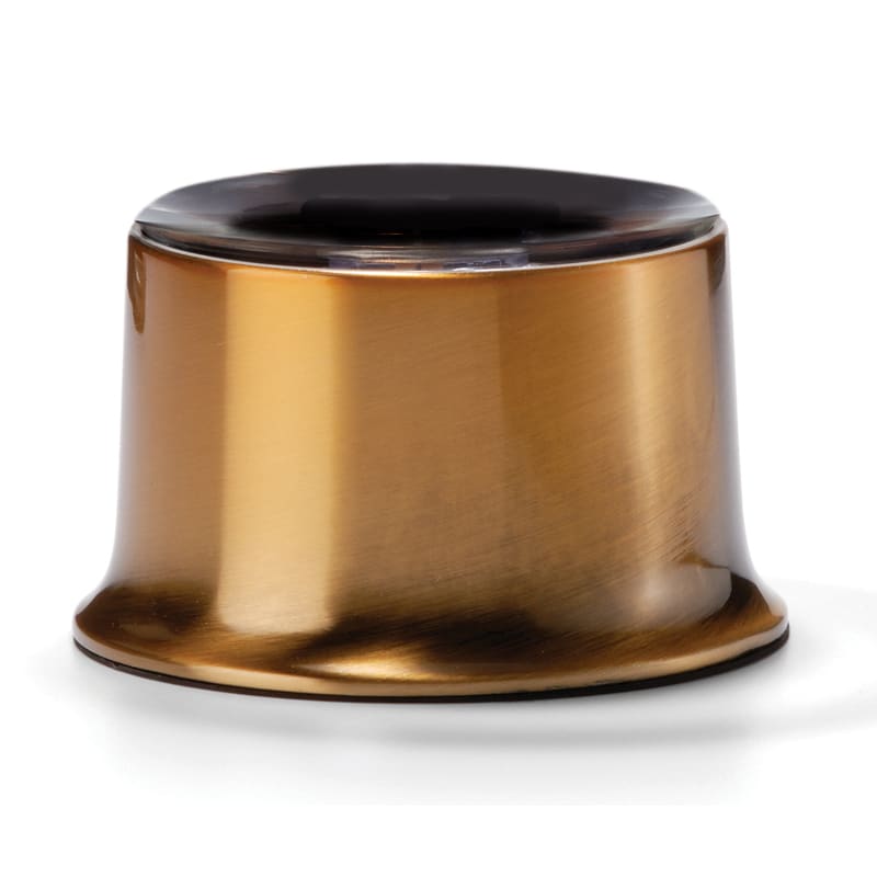 Hollowick® 500 Cocktail™ Satin Brass Metal Base | Wasserstrom