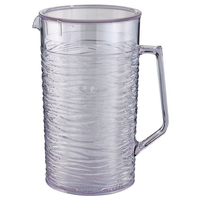 Service Ideas Sculptured Ice™ 2 liter Pitcher | Wasserstrom