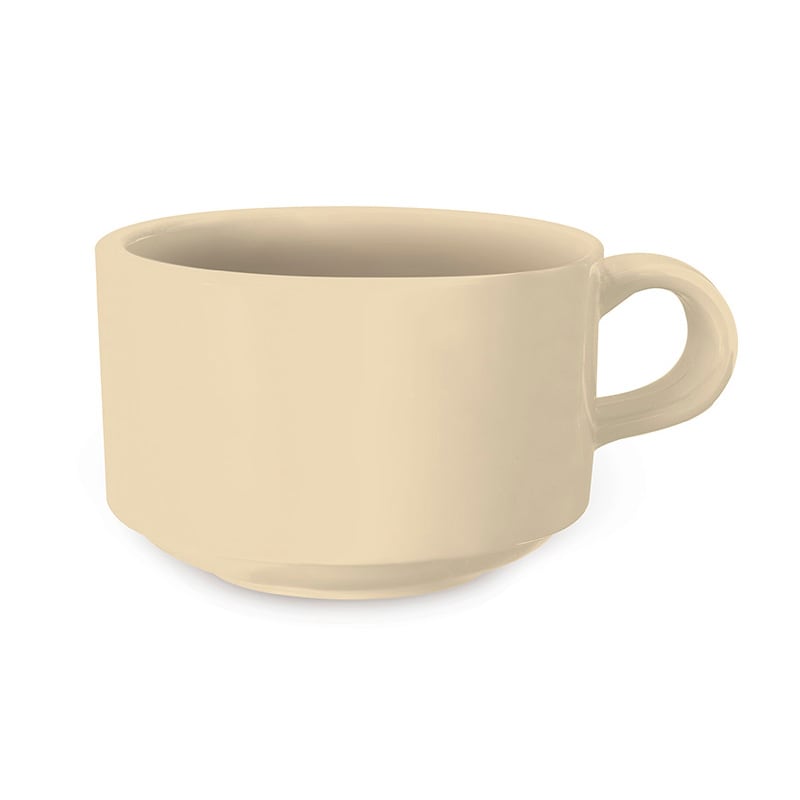 G.E.T. SC-10-T Ultraware Tan 10 Oz. Soup Mug - 24 / CS | Wasserstrom
