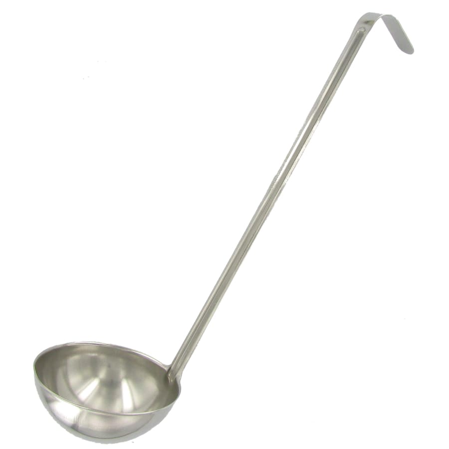 S/S 1-Piece 10 oz Ladle | Wasserstrom