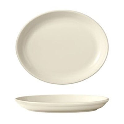 Cardinal Arcoroc America Oval 11-1/2 X 9-3/8 in. Platter | Wasserstrom