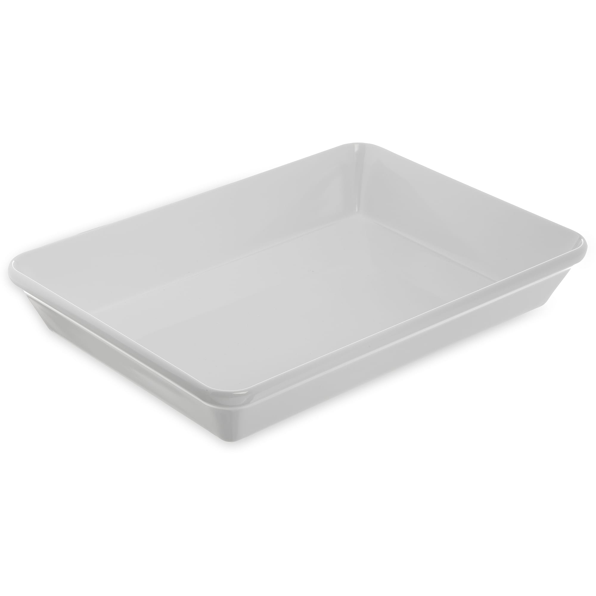 Carlisle® 792002 Displayware™ 10" White Baker | Wasserstrom