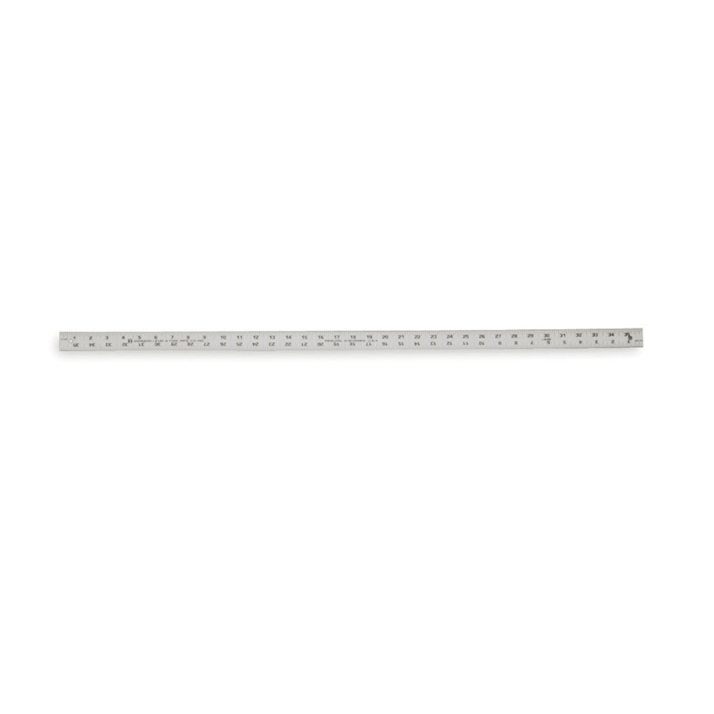 Johnson J236 36" Aluminum Ruler | Wasserstrom