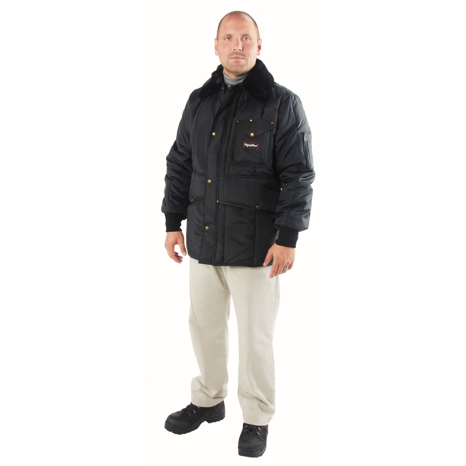 RefrigiWear® 0342R-XXL Iron-Tuff™ Jackoat™ 2XL Coat | Wasserstrom
