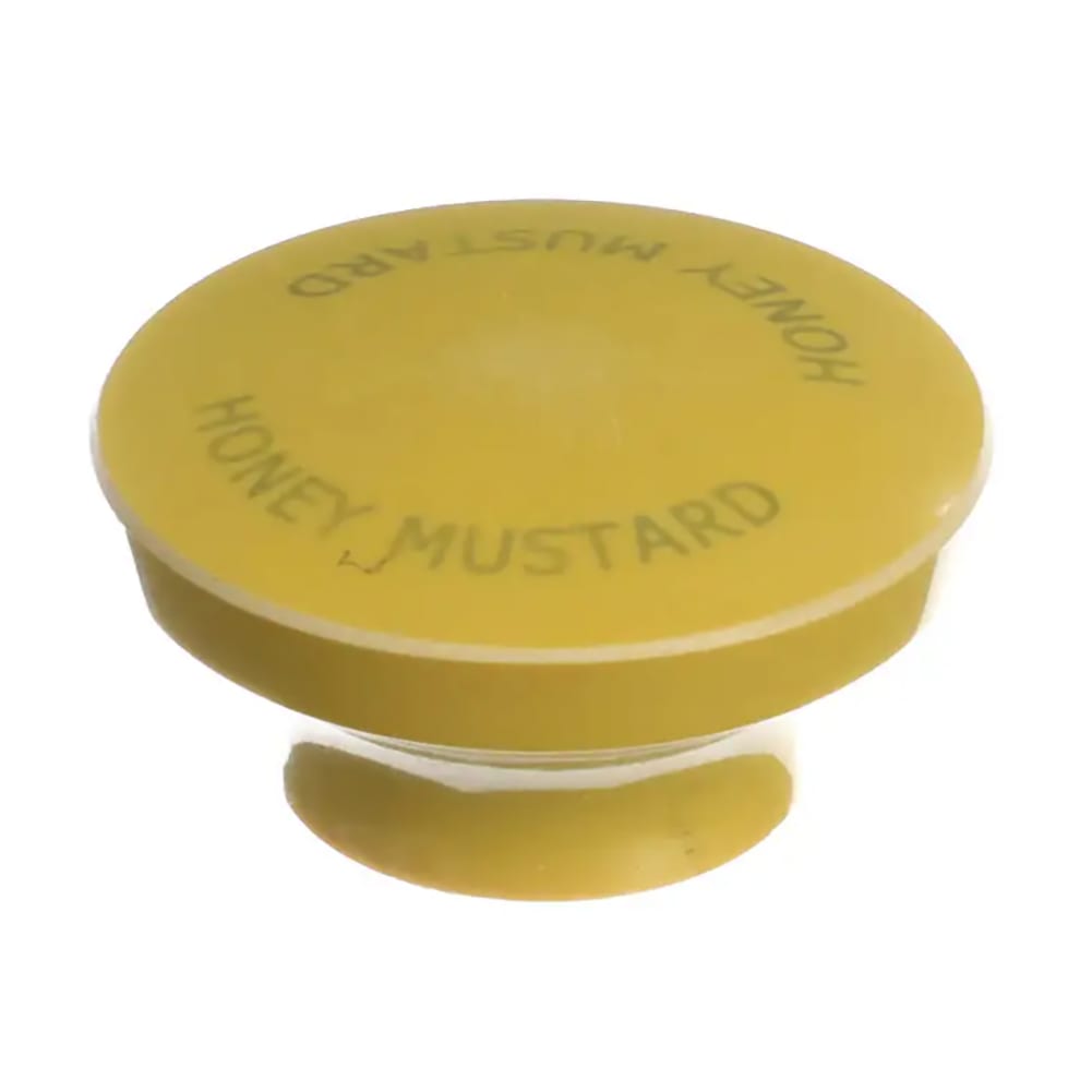 Server 82023-204 HM Yellow "Honey Mustard" Pump Knob | Wasserstrom