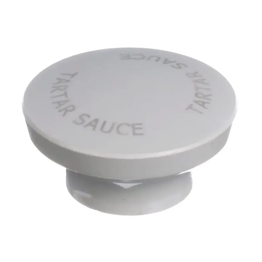 Server Products 82023-310 White "Tartar Sauce" Pump Knob | Wasserstrom