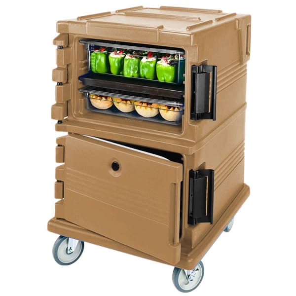 Cambro Coffee Beige Ultra Camcarts® Holds 12 Full Size H Food Pans ...