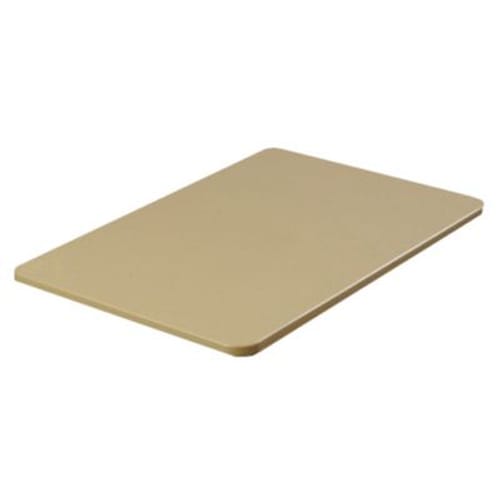 Apex™ 18" x 24" Rainbow Pak® Tan Cutting Board | Wasserstrom