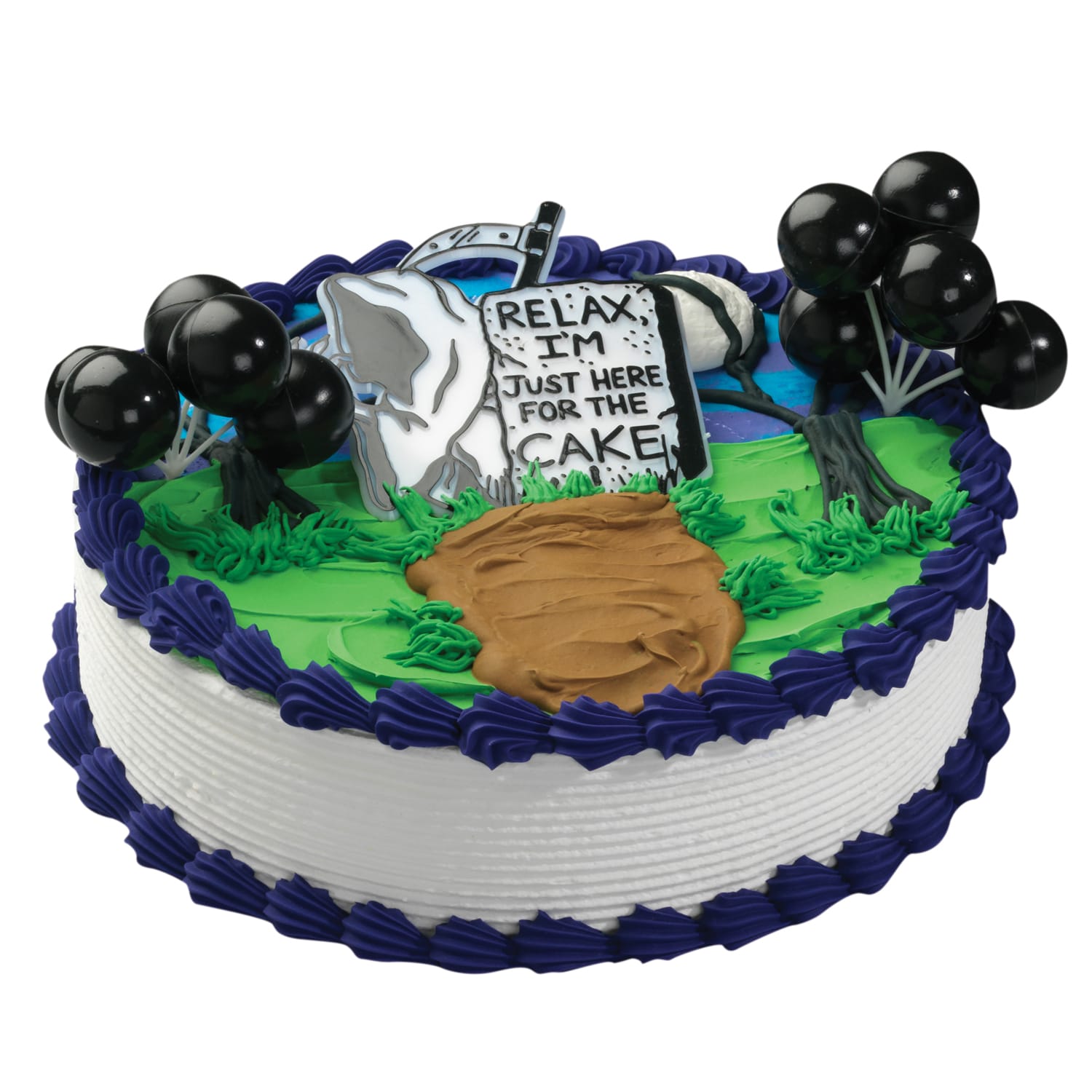 Bakery Crafts® Grim Reaper Plaque Cake Kit | Wasserstrom