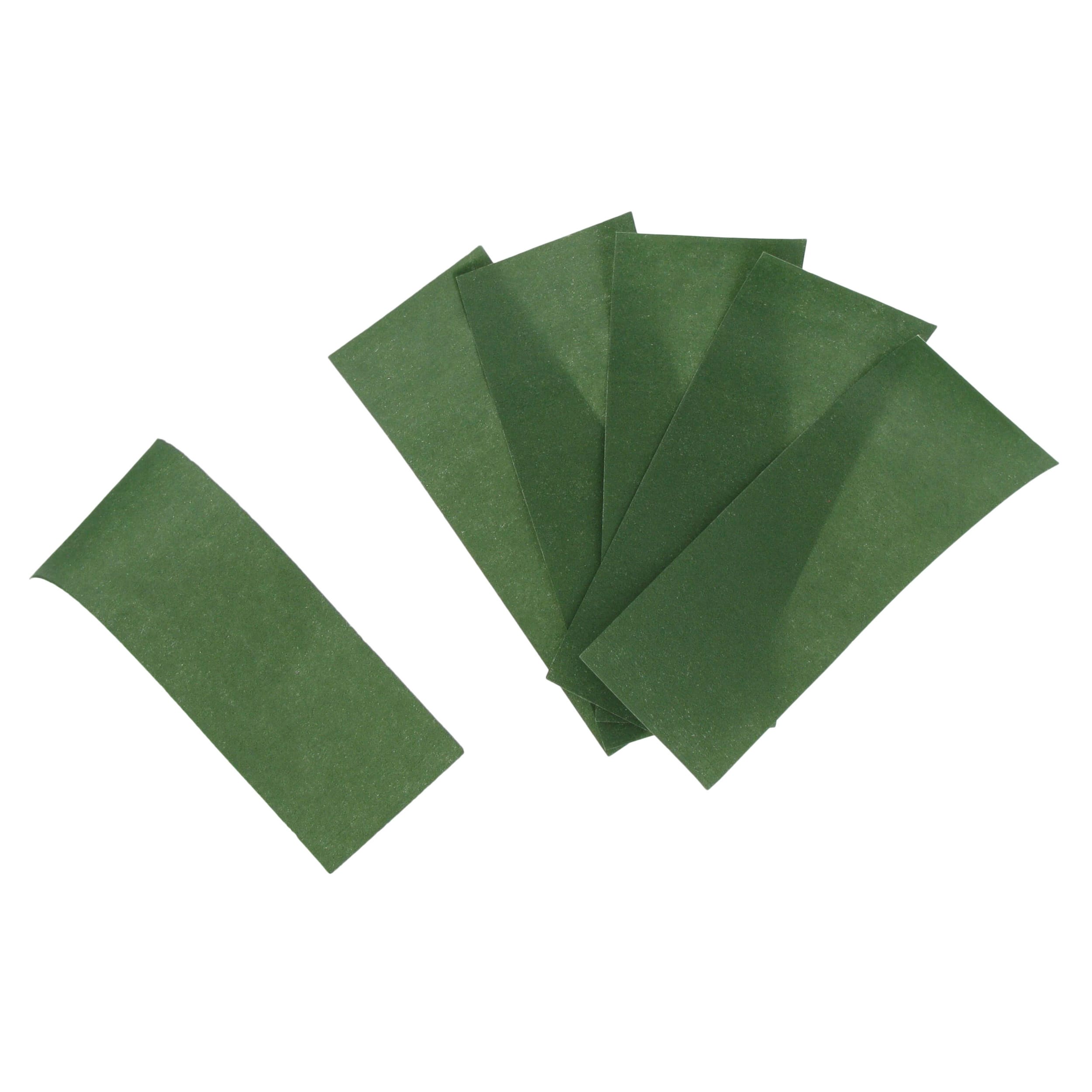 Evergreen Hunter Green Paper Napkin Bands | Wasserstrom