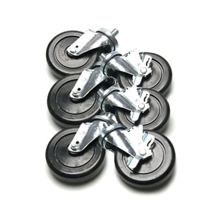 True® Replacement Casters f/ TD-95-38 Bottle Cooler, 3" | Wasserstrom