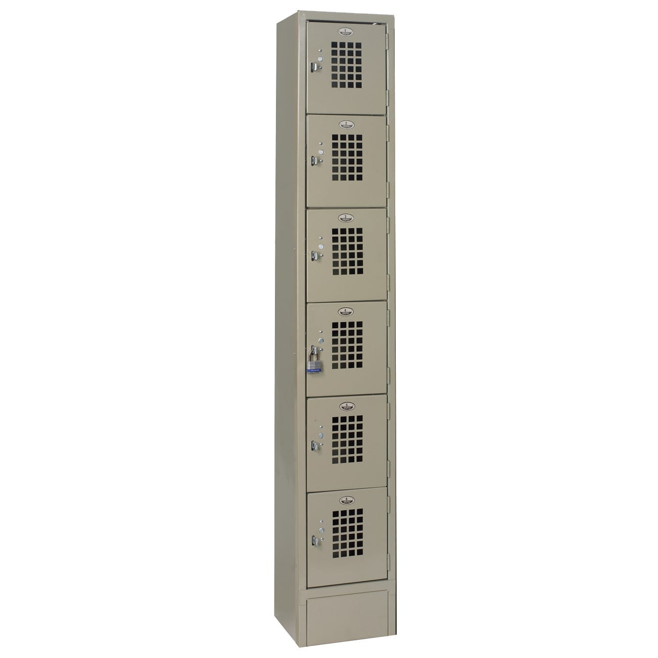 Win-Holt® WL-66/15 One Column Locker with Six Lockers per Column ...