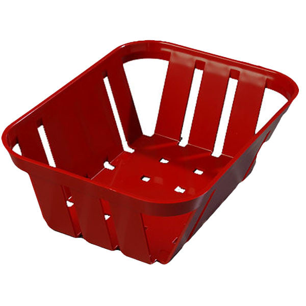 Carlisle 4403005 Red Munchie Baskets | Wasserstrom