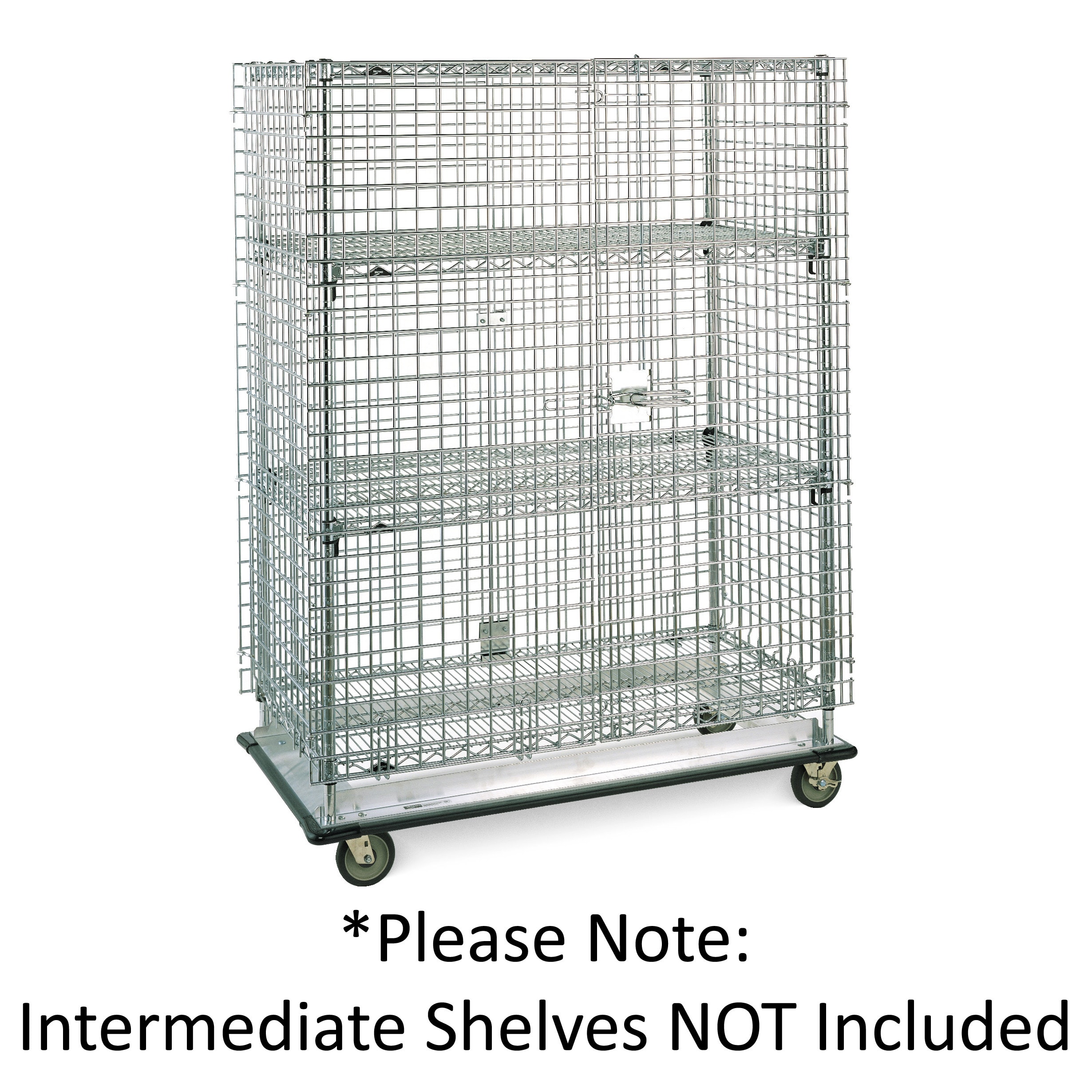 Metro® qwikSLOT™ HD 38-1/2" Long Mobile Security Unit | Wasserstrom