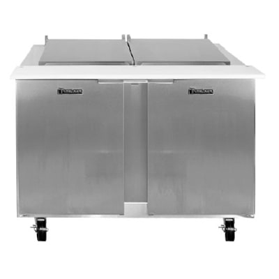 Traulsen UPT279-R Compact 9-Pan Reach-In Refrigerated Prep Table ...