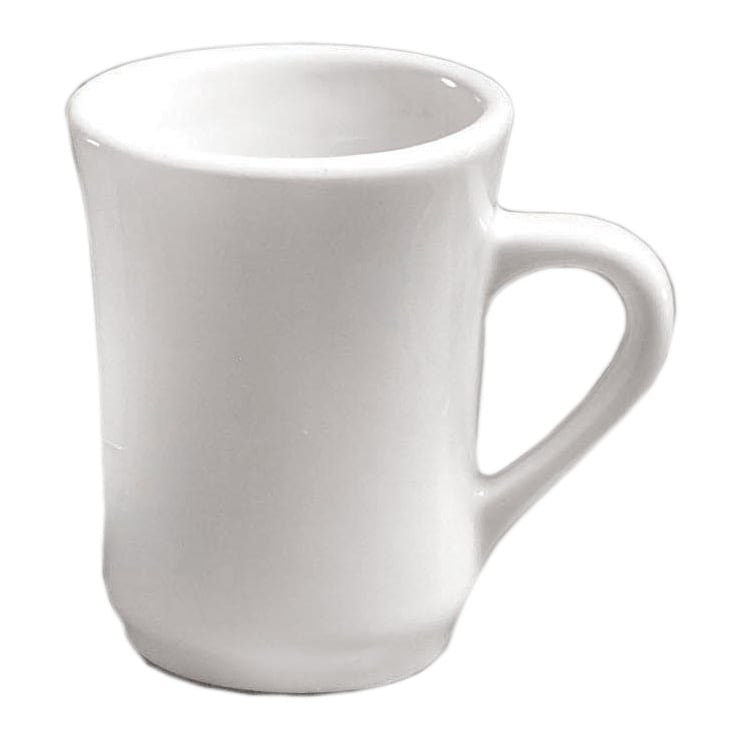 Diversified Ceramics DC122-W White 7.5 Oz. Pacific Coffee Mug - 24 / CS ...