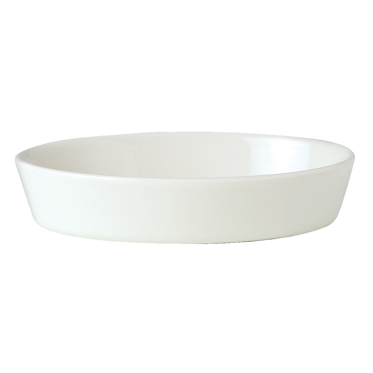 Steelite 11010327 Simplicity White 19 Oz Oval Sole Dish - 12 / CS ...