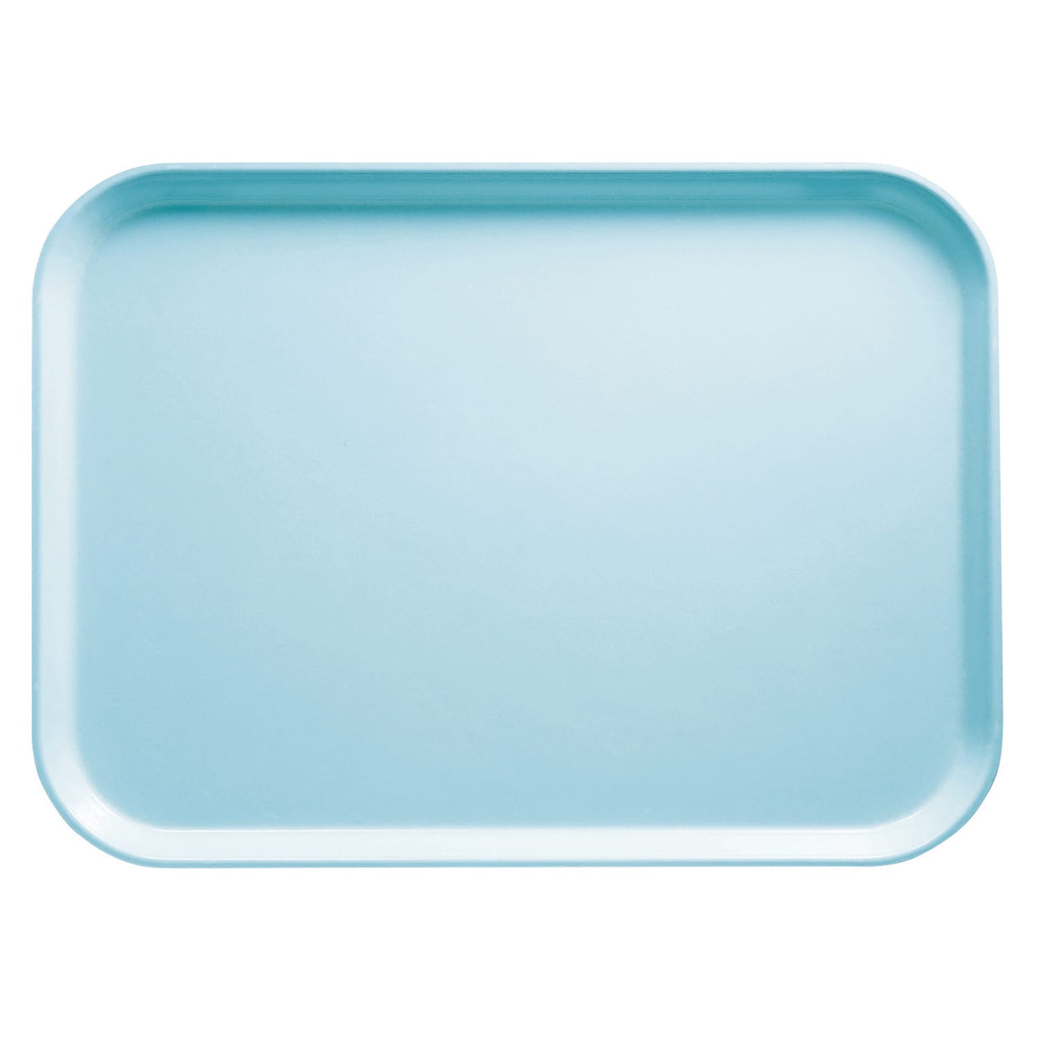 Cambro 810177 Camtrays Sky Blue 8" x 9-7/8" Tray - 12 / CS | Wasserstrom