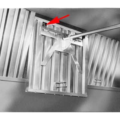 Franklin Machine Baffle Boss Straight Prongs | Wasserstrom