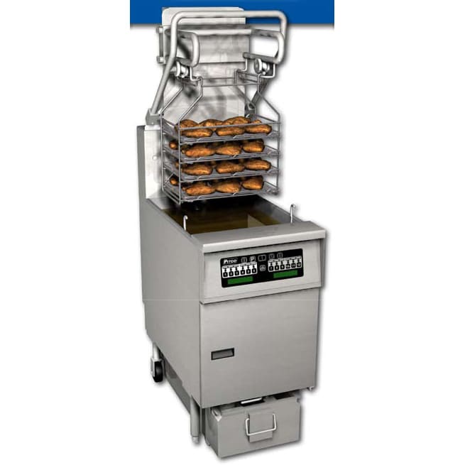 Pitco® SG6HPC Solstice™ Gas Fryer With EZ-Lift Rack System | Wasserstrom
