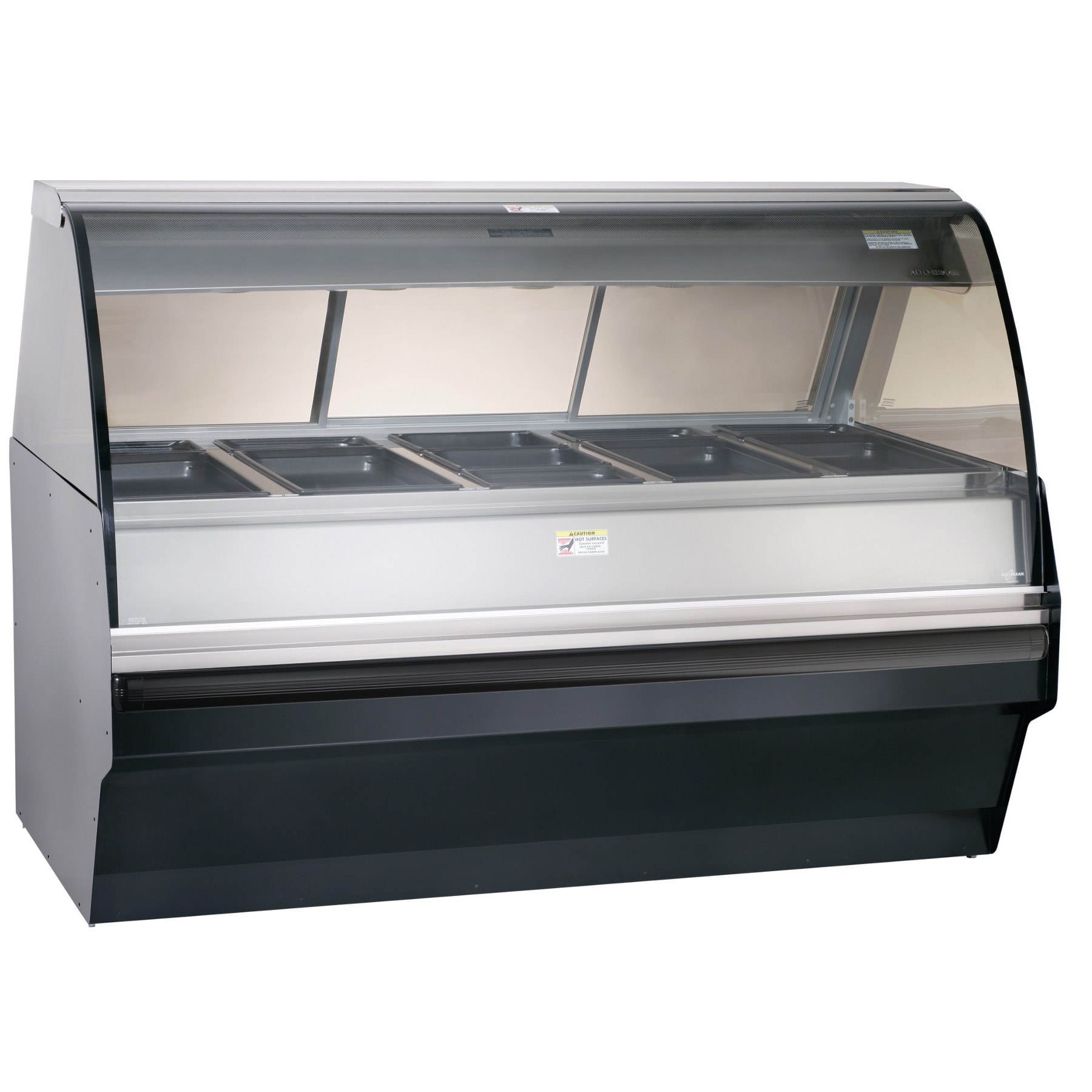 Alto-Shaam TY2SYS-72/PR-BLK Right-Side Self Serve Hot Deli Case ...