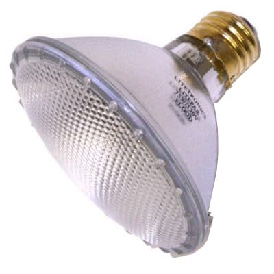 Short Neck Halogen Flood Bulb, 15 per Pack, 75W | Wasserstrom