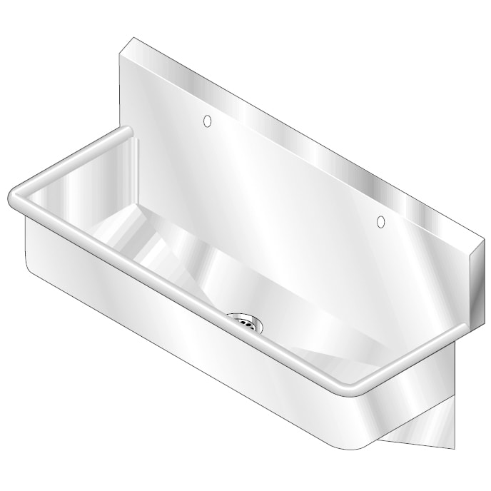 Aero S/S Wall Mounted, Multi Wash Sink, 18" x 72" | Wasserstrom